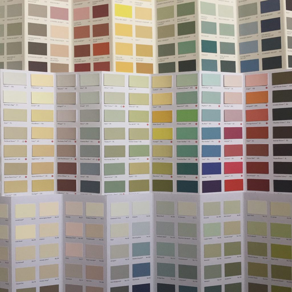 Colour charts - Move Revolution